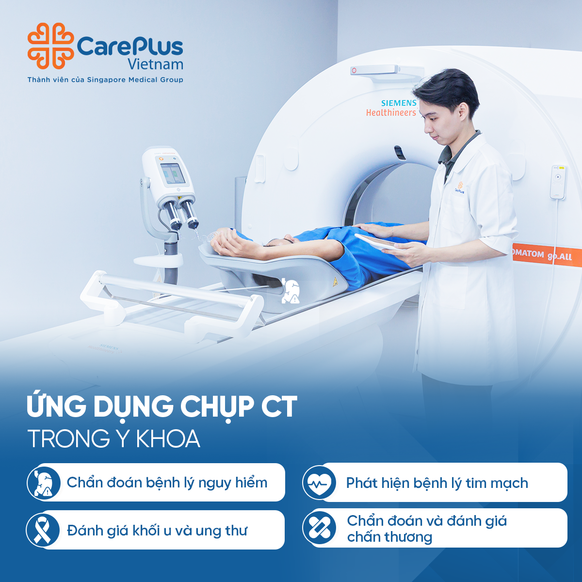 CAREPLUS RA MẮT DỊCH VỤ CHỤP MRI, CHỤP CT KẾT HỢP TRÍ TUỆ NHÂN TẠO (AI)